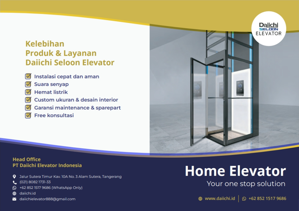 Home Lift Elevator | Daiichi Seloon Elevator
